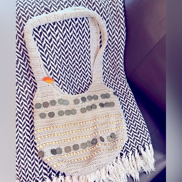 Hand Crafted | Bags | Summer Vacay Beachyvibes Handcrafted Woven ...